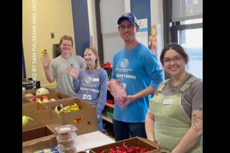 A look inside the vertical freight farm that feeds Brockton families ...