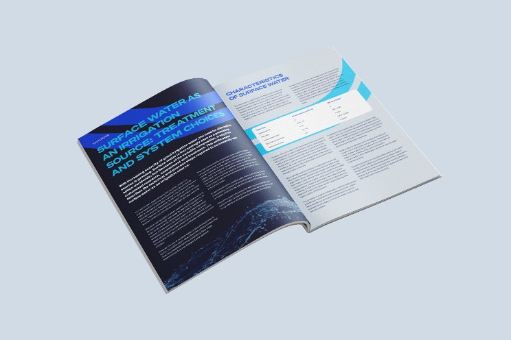 How to successfully use surface water as a reliable irrigation source ...